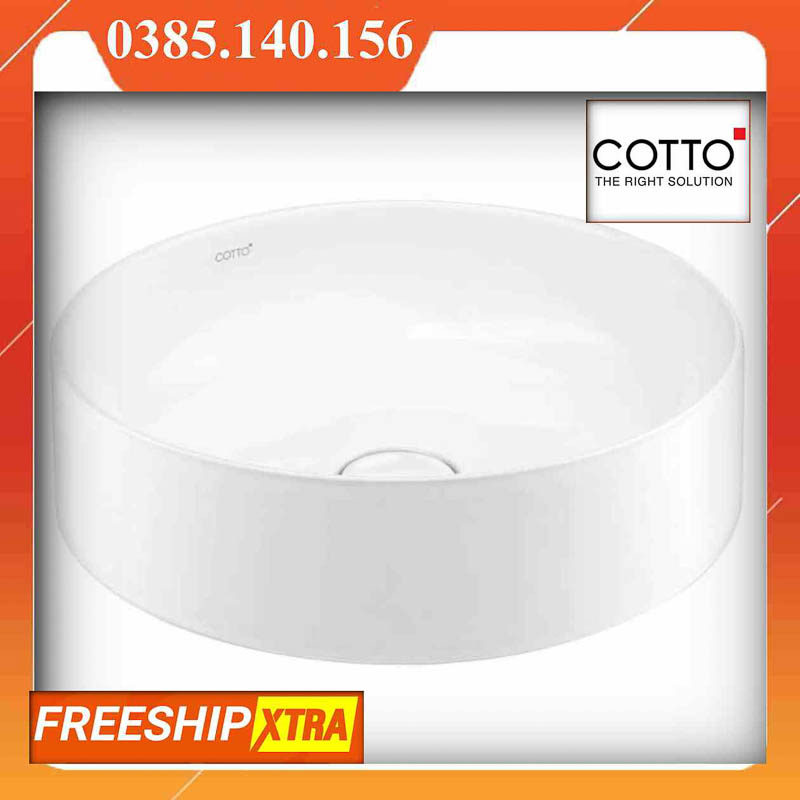 Chậu rửa mặt Lavabo Cotto C003407 đặt bàn | Prime Tổng Kho