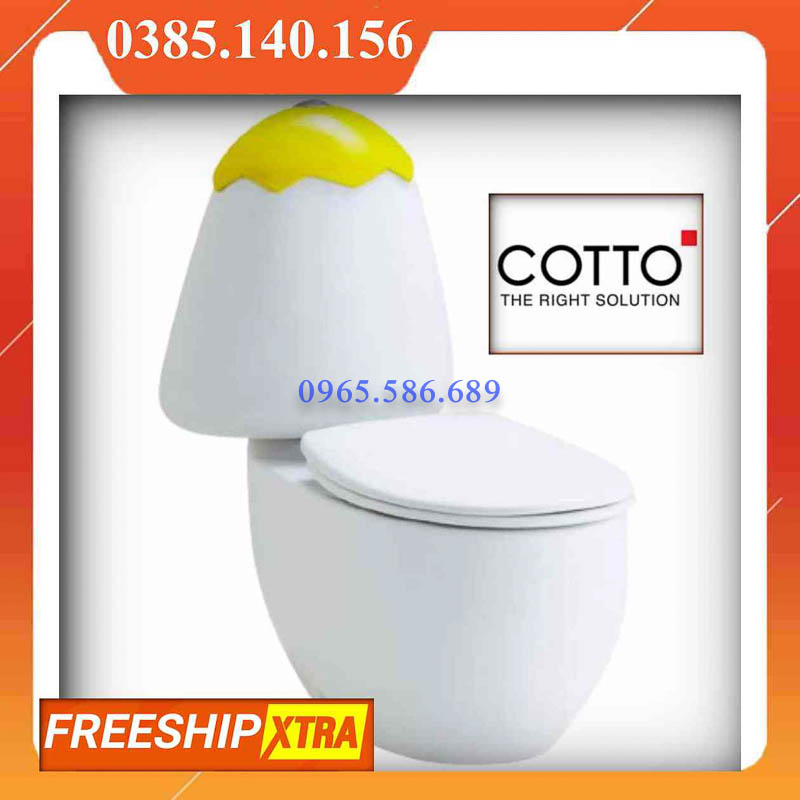 Bồn cầu trẻ em 2 khối Cotto C15007 | Prime Tổng Kho