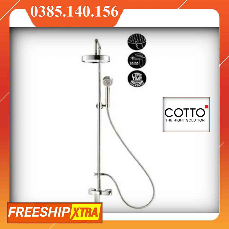 Vòi sen tắm nóng lạnh Cotto CT2149WS | Prime Tổng Kho