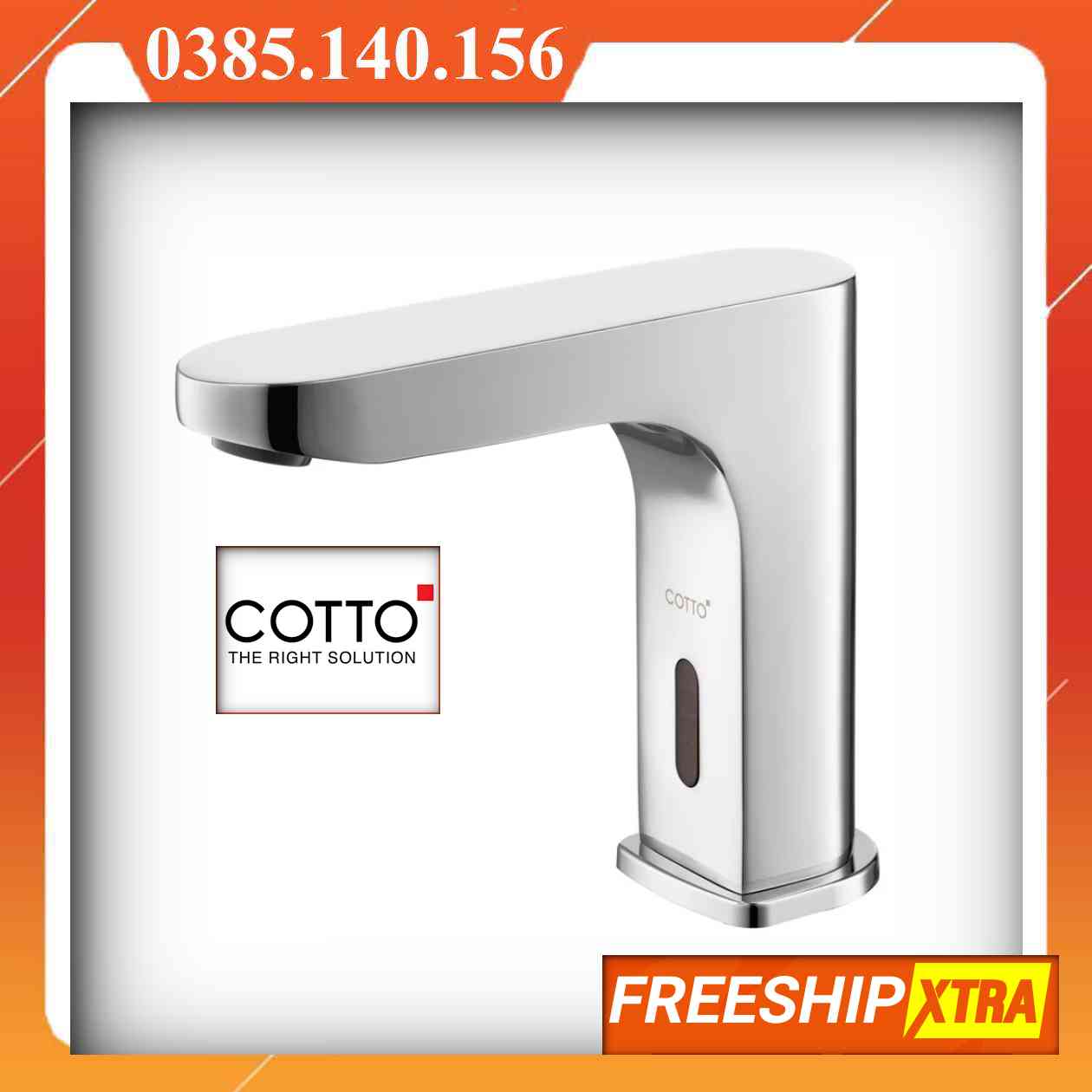 Vòi chậu Lavabo cảm ứng Cotto CT4918DC | Prime Tổng Kho